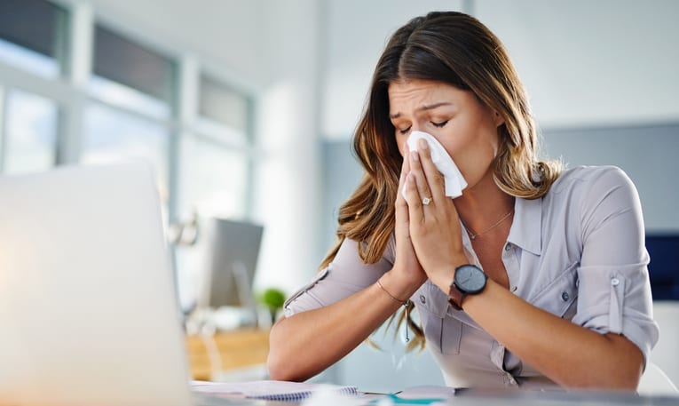 4 Ways to Stay Sick-Free at Work - Casco Bay Food and Beverage